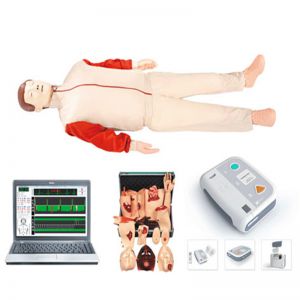 Advanced CPR simulator (AED defibrillation simulator, trauma simulator)-Emergency Models-Henan ...