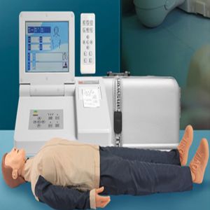Advanced computer cardiopulmonary resuscitation simulator (color LCD ...